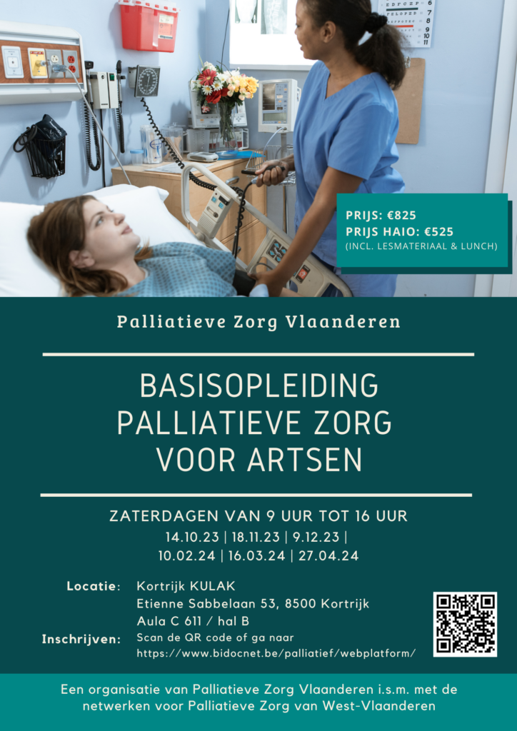Basisopleiding Palliatieve Zorg voor Artsen – Palliatieve Zorg Vlaanderen